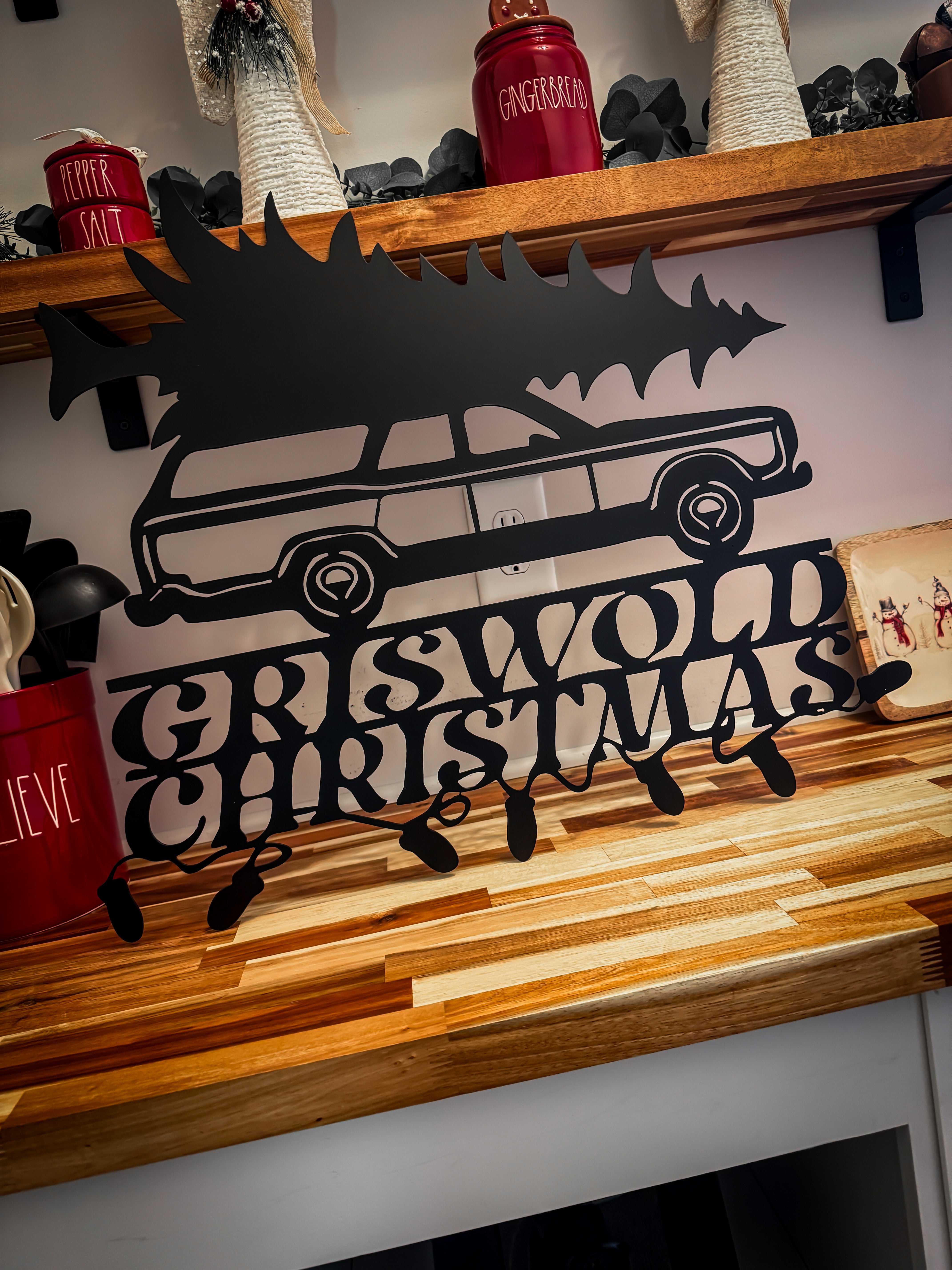 Griswold Christmas Sign – Ironwood Garage