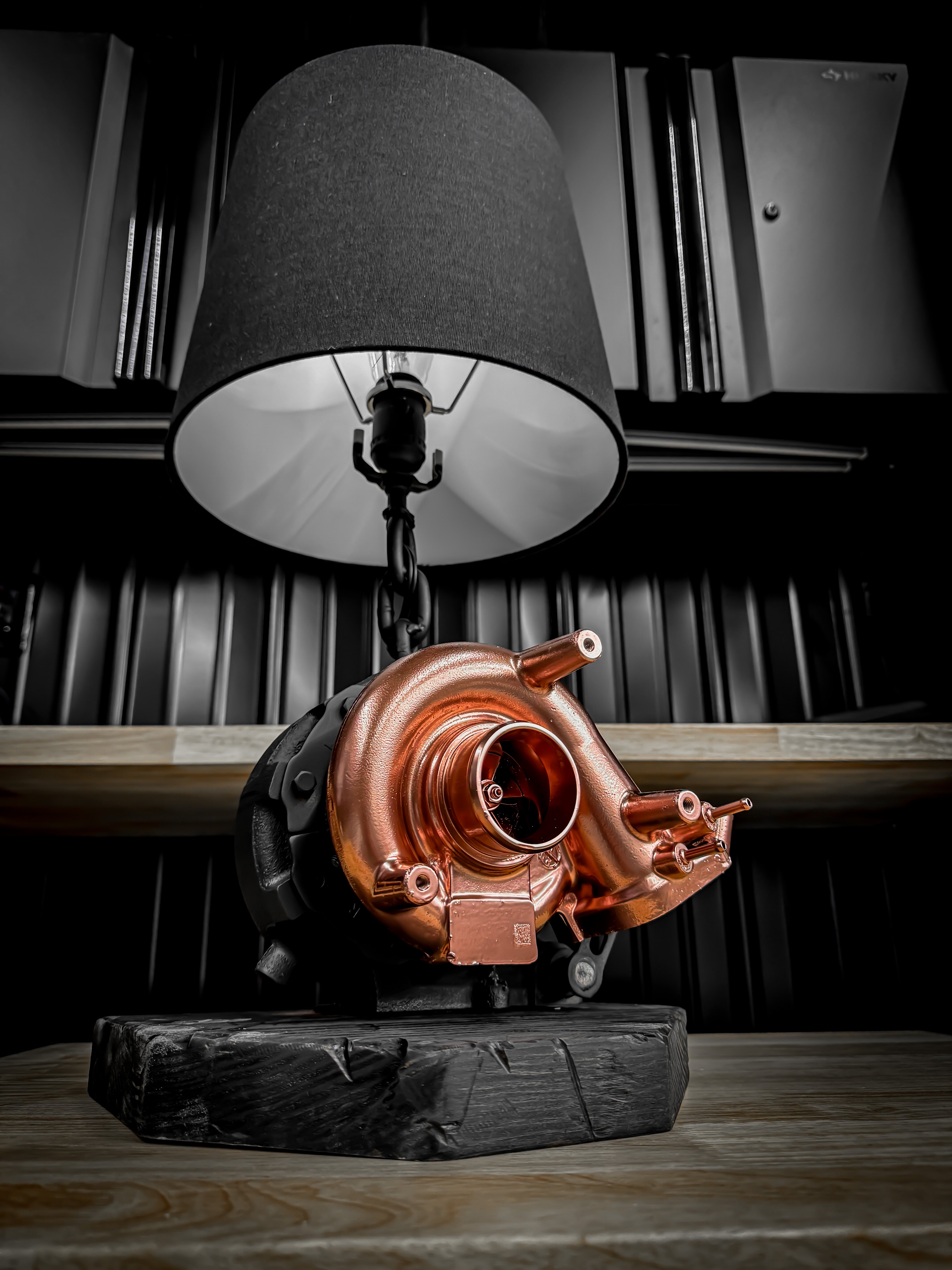 Turbo Charged Lamp – Ironwood Garage