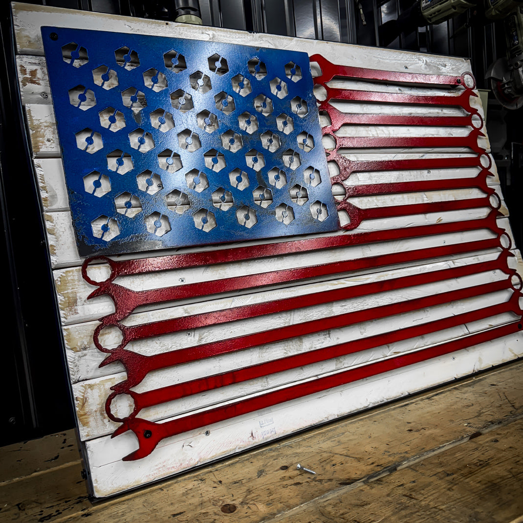 American Garage Flag – Ironwood Garage